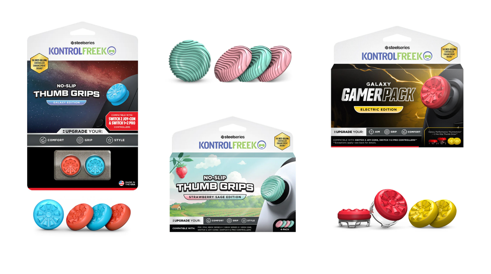 Best Switch 2 Thumb Grips and Controller Accessories – KontrolFreek APAC